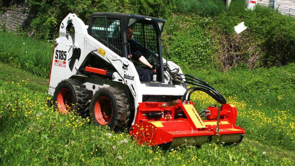 Seppi M. SMWA skid steer klepelmaaier - Hissink