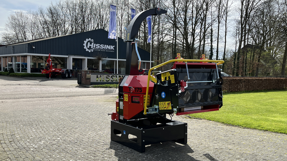 TP 175 PTO houtversnipperaar afgeleverd - Hissink