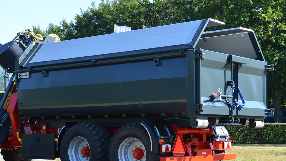 Hissink puin en zand containers - Hissink